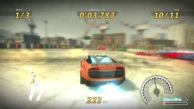 FlatOut 3 #3 Гонка. Урановая шахта, Порт Южной Луизианы