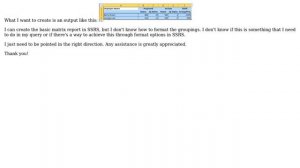 Formatting the output of SQL Server query