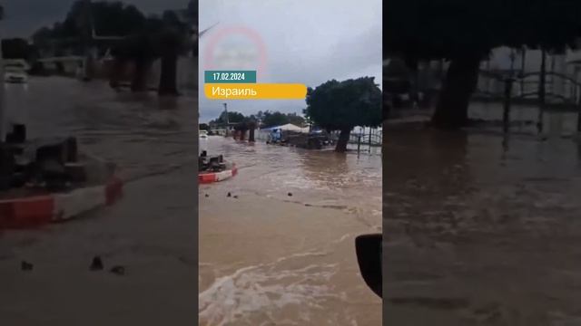 Потоп в Израиле.