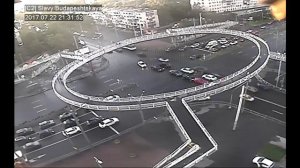 22.07.2017, ДТП на перекрестке пр.Славы и ул.Будапештской