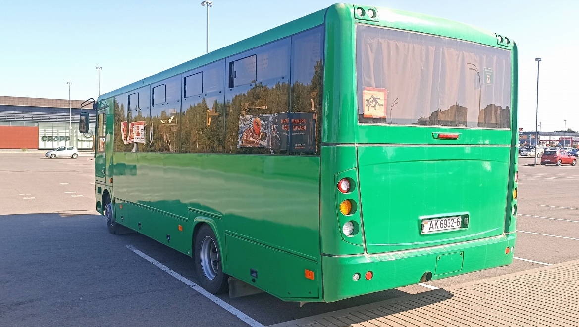 Автобус Круглого МАЗ 257.040 АК 6932-6 Маршрут №219 АС Круглое - Арава