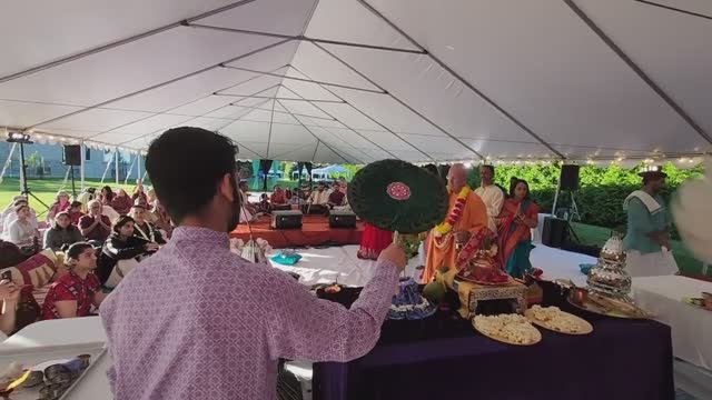 2024_06_14 | ББ Говинда Свами |На церемонии для Божеств, Торонто