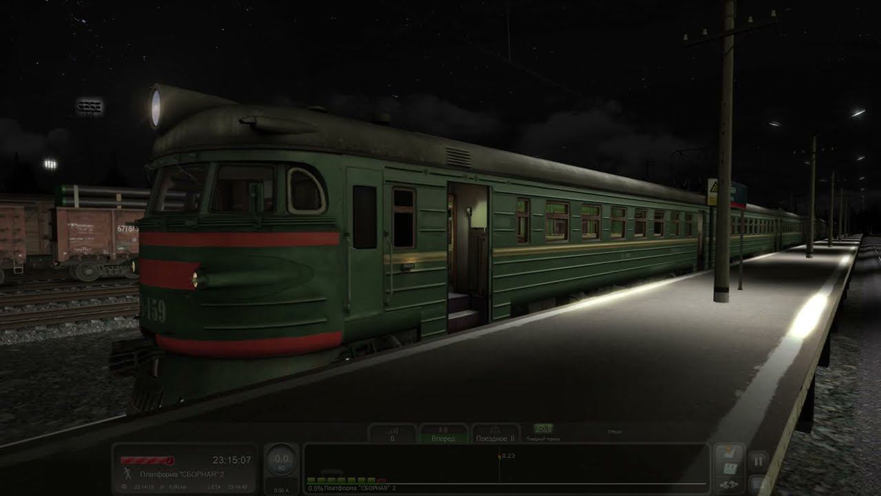 Train simulator classic эр-1 146 Маклец-Бобрик Донской -Урванка (депо)