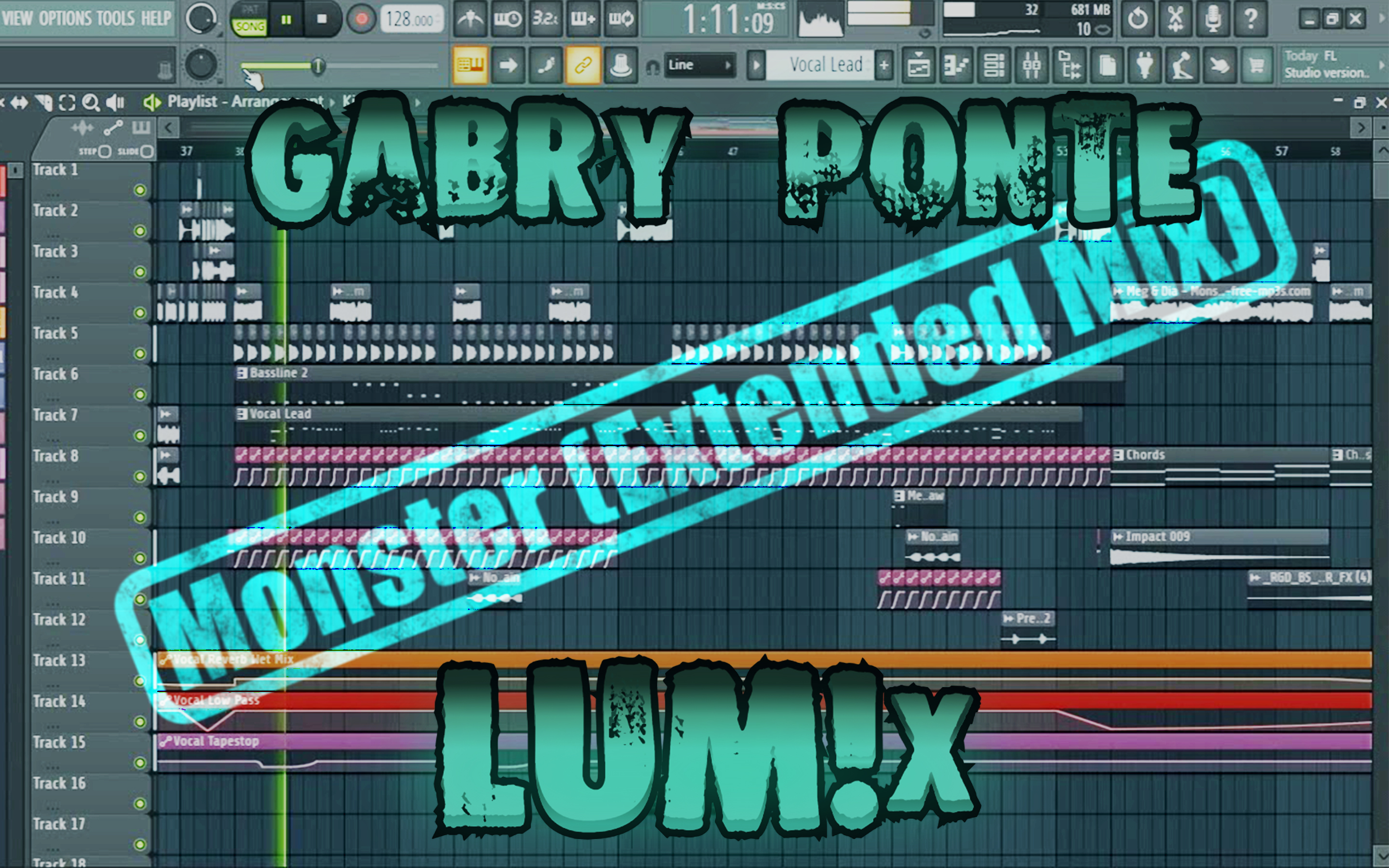 FREE FLP - Melbourne Bounce Drop   ( Monster Lum!x Bootleg ) Remake