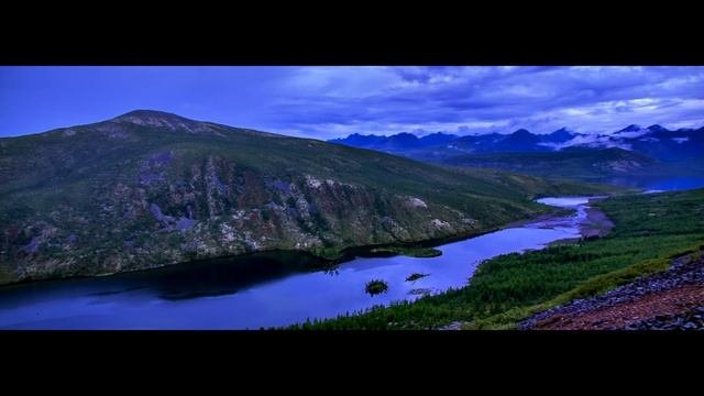 На озере Танцующих Хариусов, Магаданская область