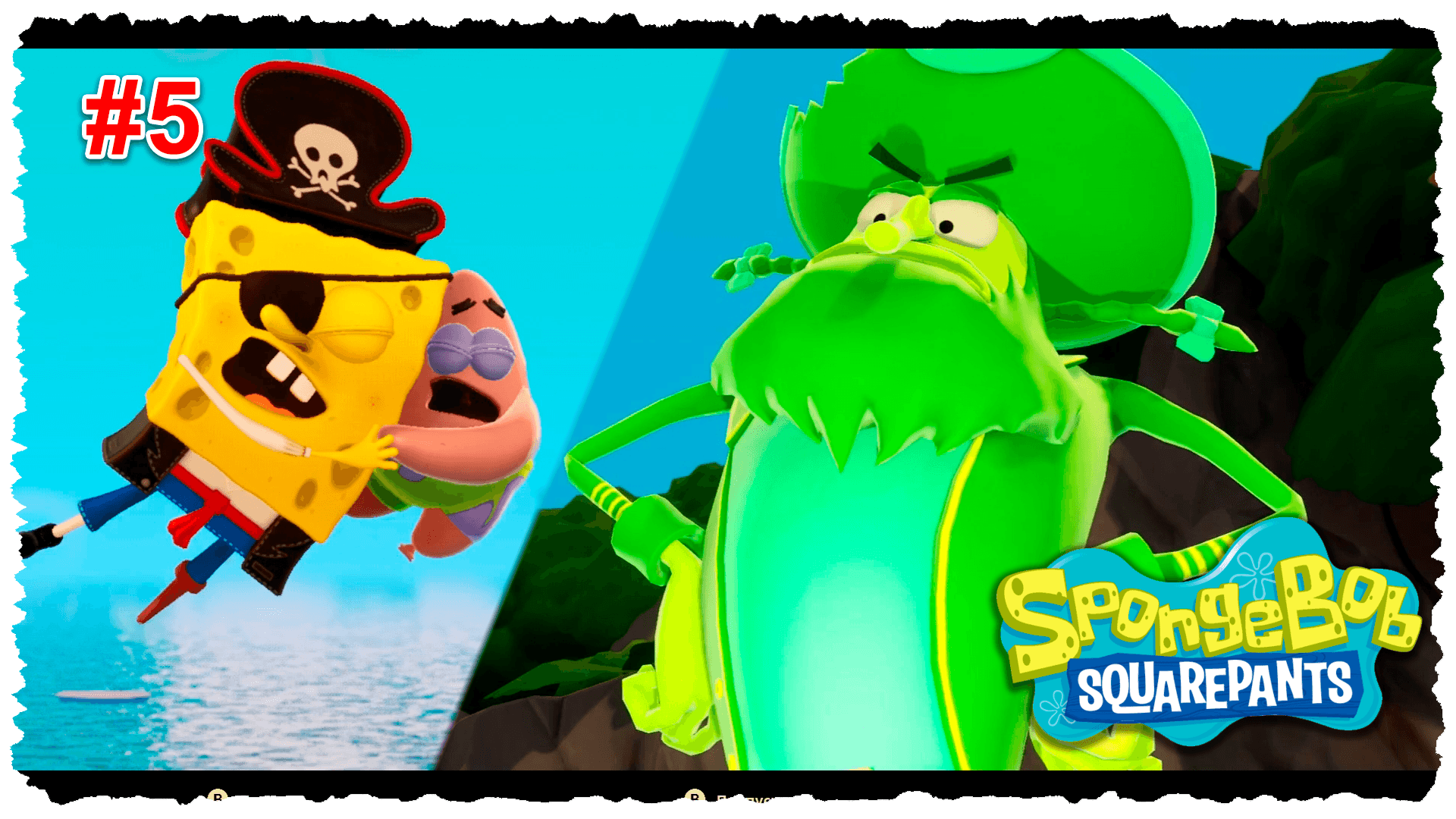 Губка Боб Космическая встряска #5 Мы теперь пираты