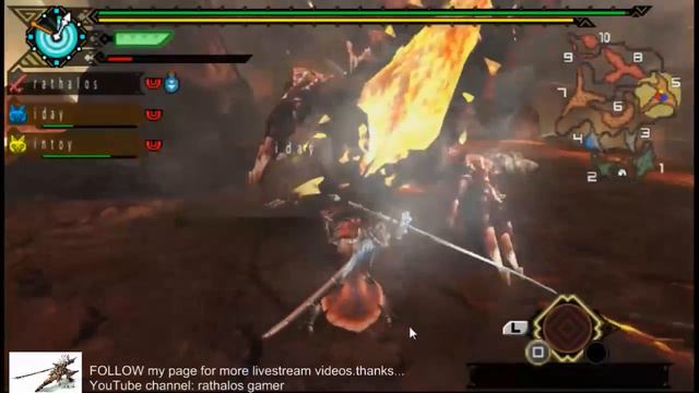 Monster Hunter portable 3rd: LEVIATHAN IN THE FIRE (Agnaktor ...