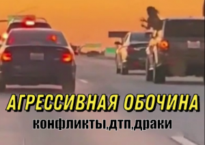 Обочина..ДТП\инспектор уезжает на капоте, правка двери  и борзый пешеход\