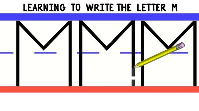 Write the Letter M