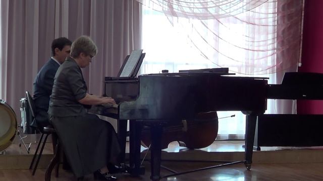 Ларионов В. Миниатюрный марш. Авторское переложение в 4 руки (25 марта 2013)