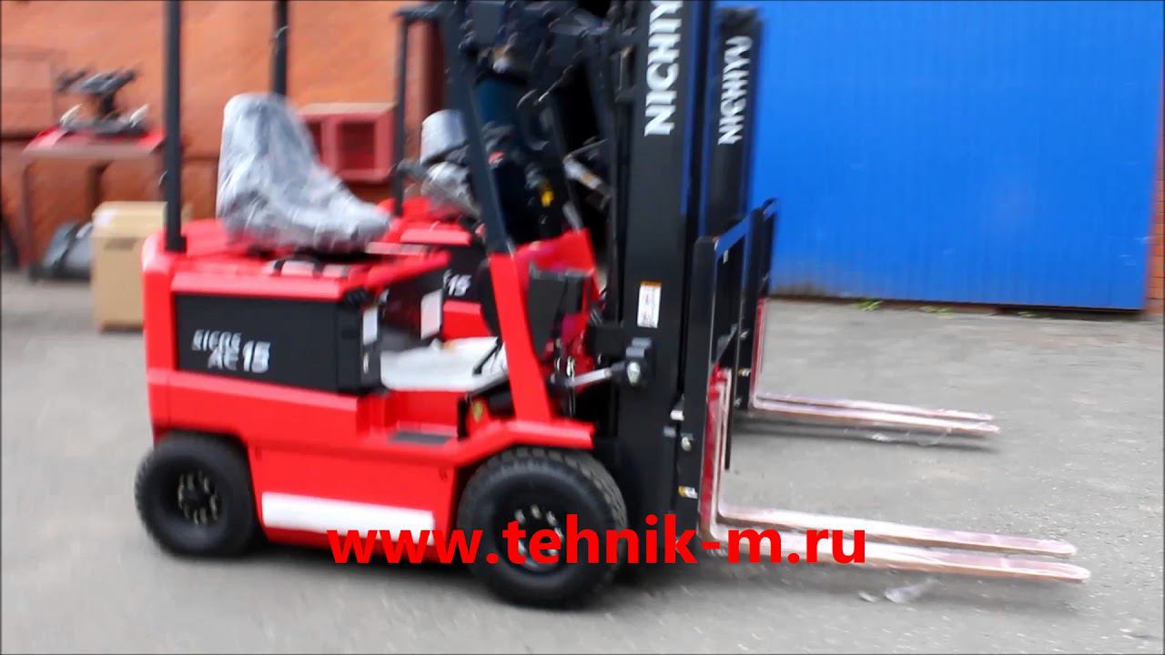 Электропогрузчики NICHIYU FB15 E70 во взрывозащищеном исполнении