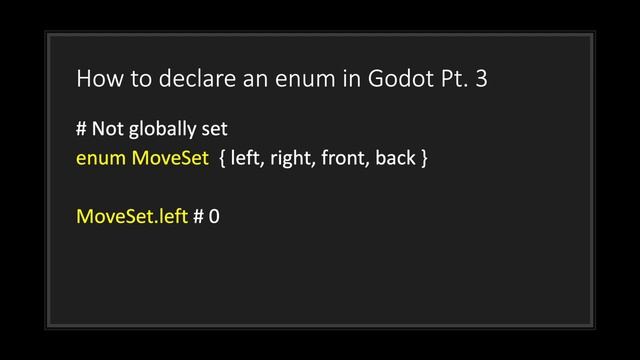 Enums | Godot GDScript Tutorial | Ep 11