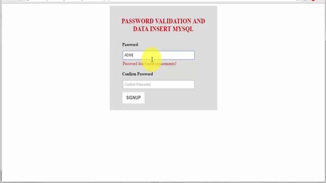 Password validation in php bangla full tutorial | pregmatch password ...