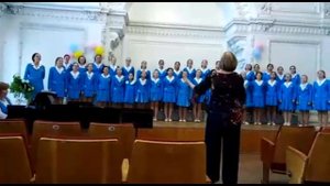 Хор "Науруз" г. Казань. Музыка П. Чайковского, слова А. Плещеева "Колыбельная песнь в бурю"