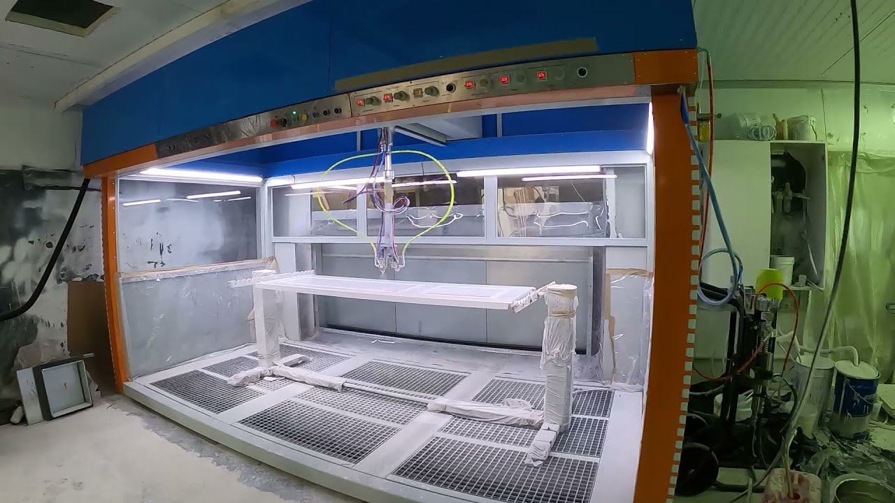 Запуск станка АРТРОБОТ с AIRMIX KREMLIN. Санкт-Петербург  фабрика по производству дверей.