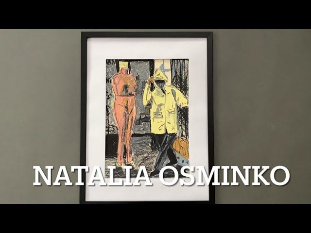 Графика оригинал «Портрет», А4