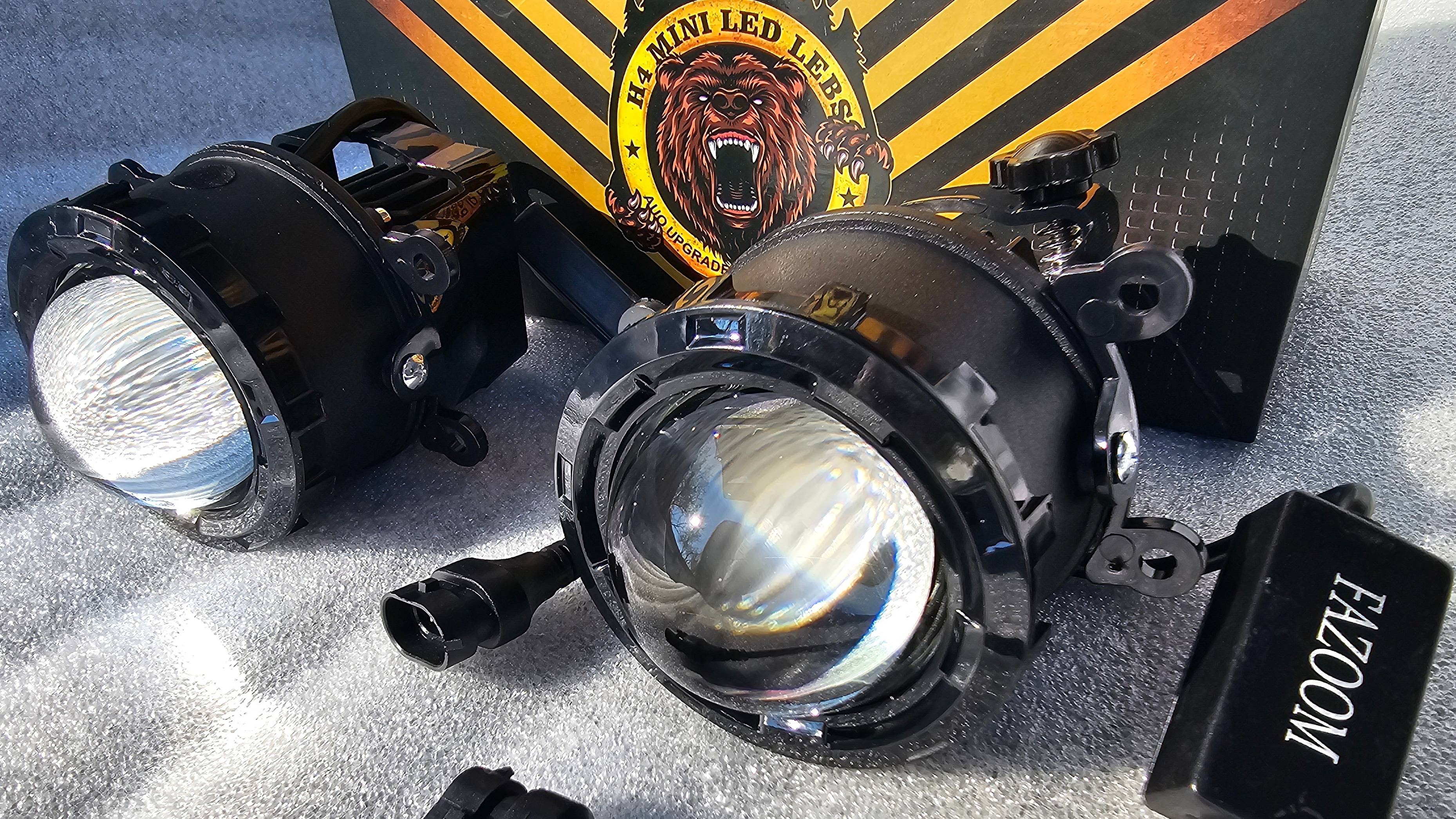 Тест LED ПТФ Fazoom 120W