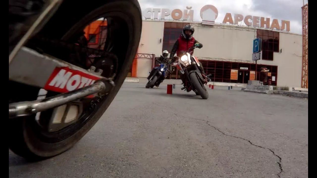 Тренировка мотоджимхана. 26.05.2018