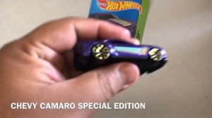 Hotwheels CHEVY CAMARO SPECIAL EDITION HOTWHEELS