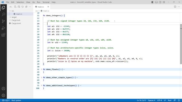 010. 2.1 Integer types