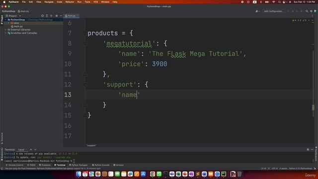 5 - Using Stripe for Application API Payments - 19 - Create a Payment Application using Stripe API