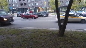 Серьёзное ДТП в Мытищах по ул. Летная 21/2.