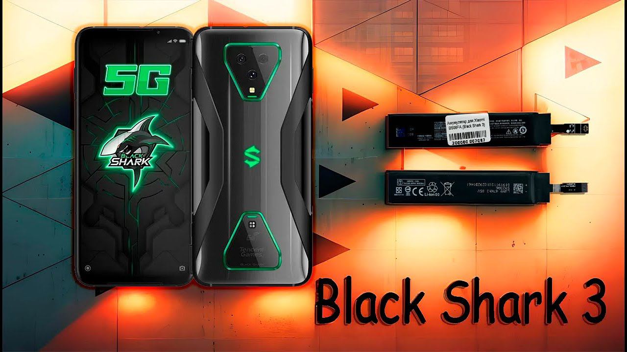 Black Shark 3 Замена аккумулятора!