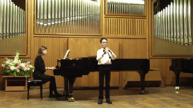 Иван Андреев 11 лет Гобой - Г. Ф. Телеман Соната для гобоя a moll 1, 2ч - 2023 г.