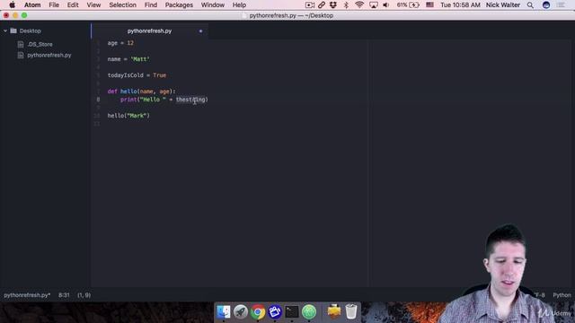 2. Python Refresher - 7. Functions