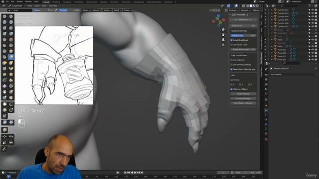 10. Left Glove