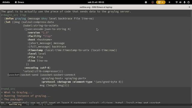 Using Graylog with Common Lisp from Running Lisp in Production (with an introduction to Rutils)