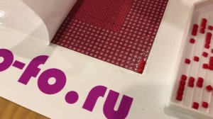 Алмазная мозаика. Процесс выкладки