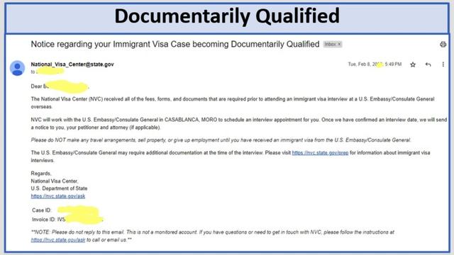 Visa Status Check (CEAC) /At NVC / In transit/ Ready /Issued/ Refused / Administrative ...