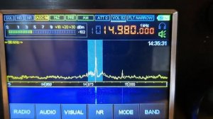 25.06.2023 11:34UTC, [OOB,19m], Xi Wang Zhi Sheng (Голос Надежды), Тайвань, 14980кГц
