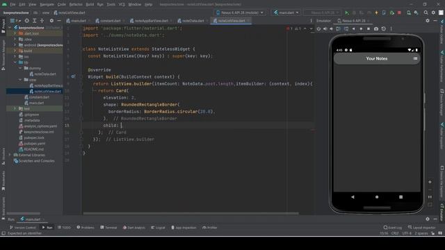 Flutter Keep Notes Clone with Local Database (SQLite) part 2 | Flutter ...