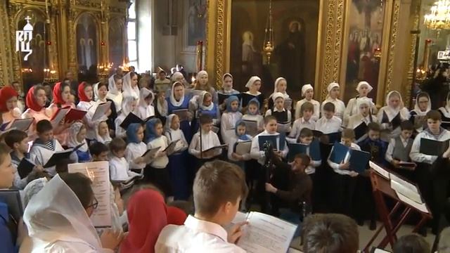 Божественная Литургия. Детский хор. 2017