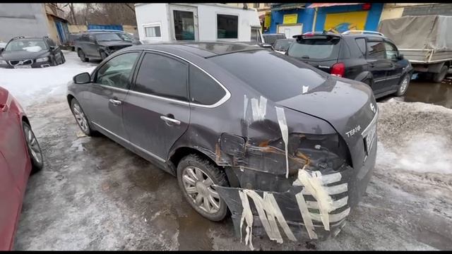 Выкуп битого авто Ниссан Теана