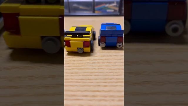 Lego Fast and Furious 2 (Nissan skyline, Mitsubishi Lancer evoVII, chevrolet camaro yenko)