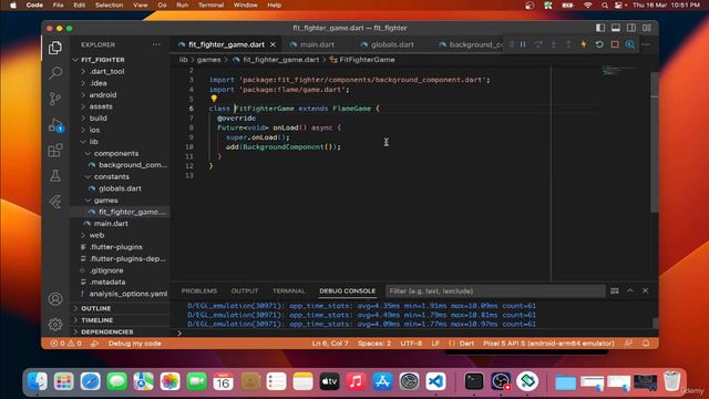 3 – Добавление фона и Player