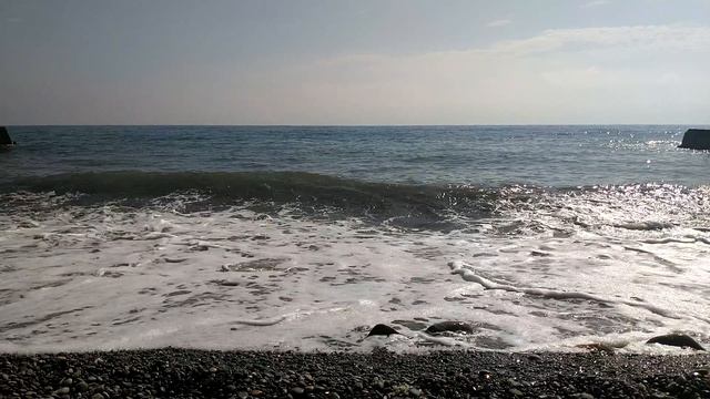 Алушта. Восточная набережная, один из пляжей 09-22