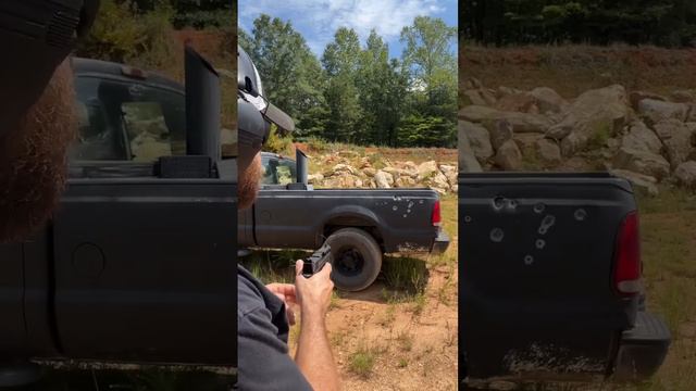 R.I.P 9mm Vs A Truck 🛻