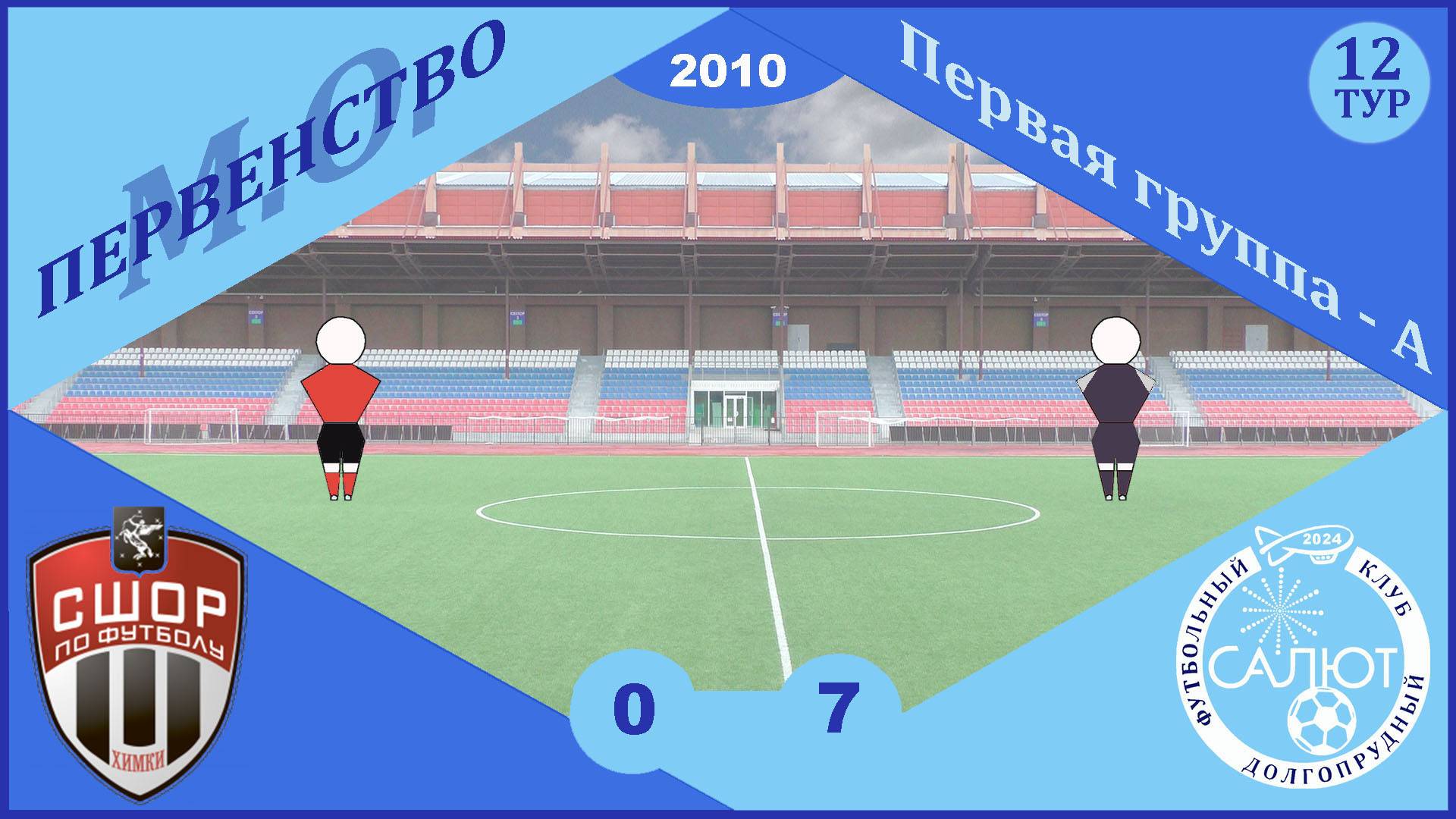 СШОР Сходня  0-7  ФСК Салют 2010