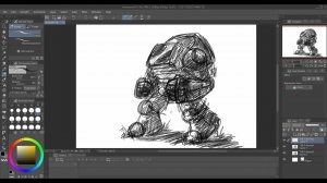 балуюсь #mech #art #drawing #skech
