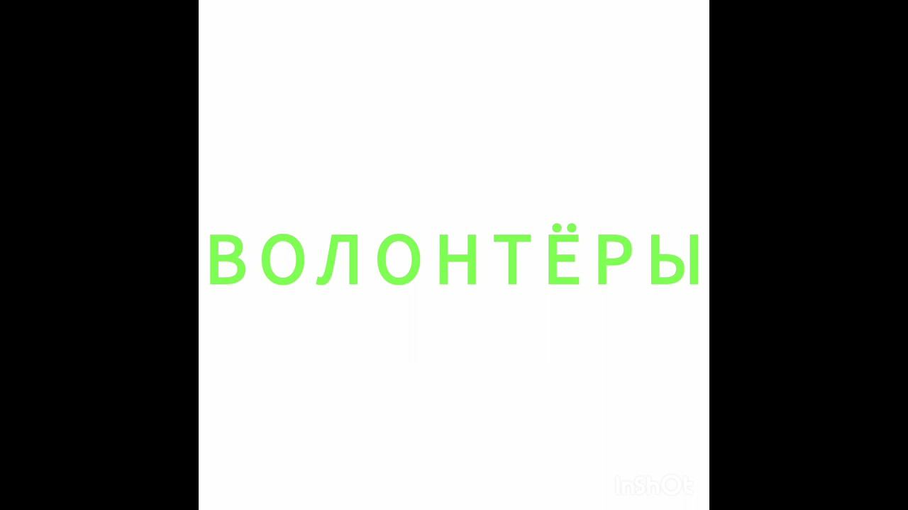 Волонтёры. Александр Парфенов.