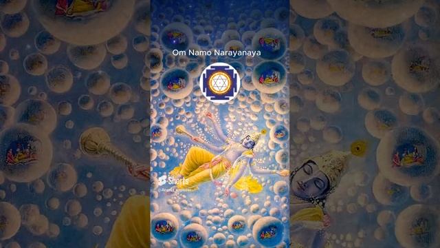 Oṃ Namo Nārāyaṇāya _ Ом намó Нарáяна́я _ Я приветствую и поклоняюсь Нараяне. #медитация #meditation
