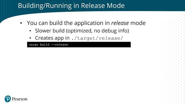 008. 1.5 Building and running an application by using Cargo