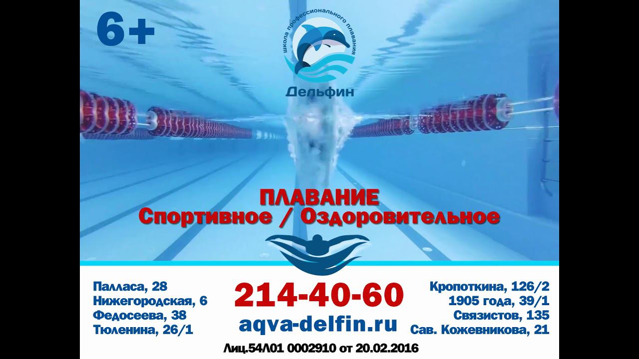 Сеть школ плавания "Дельфин"
