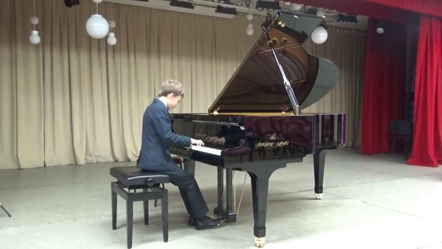 Ф.Лист. Юношеский этюд 12 (Метель). Исп.Timofei Kharitonenko, 11 y.o. / Тимофей Харитоненко, 11 лет