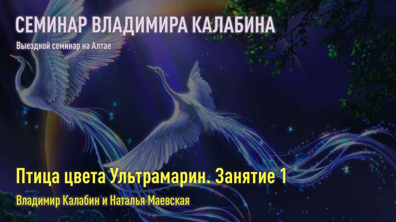 Занятие 1. Общеукрепляющая последовательность (Базовый вариант). Ведущий: Владимир Калабин