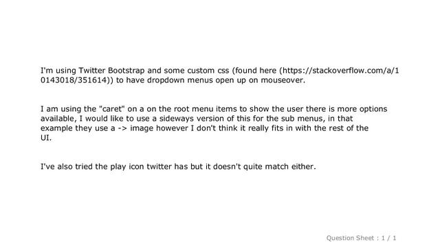 CSS : Twitter Bootstrap sideways caret – смотреть онлайн видео от Бутстрап Веб-разработка в ...